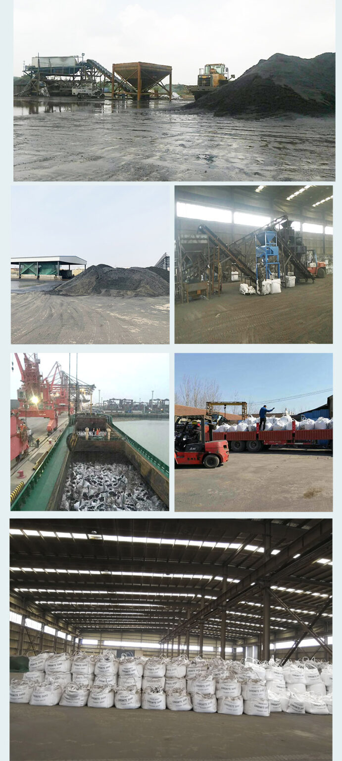 Chrome ore sand AFS45-50 | Chromite Sand - HAIXU